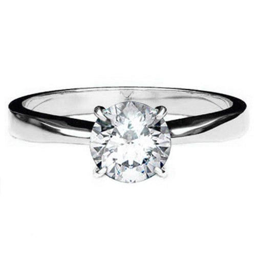 MEGA CLOSEOUT 1/4 CT DIAMOND SOLITAIRE 10KT SOLID GOLD ENGAGEMENT RING ...
